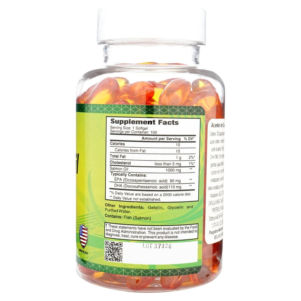 Comprar Omega 3 Alfa Vitamins 100 Cápsulas | Walmart Costa Rica ...