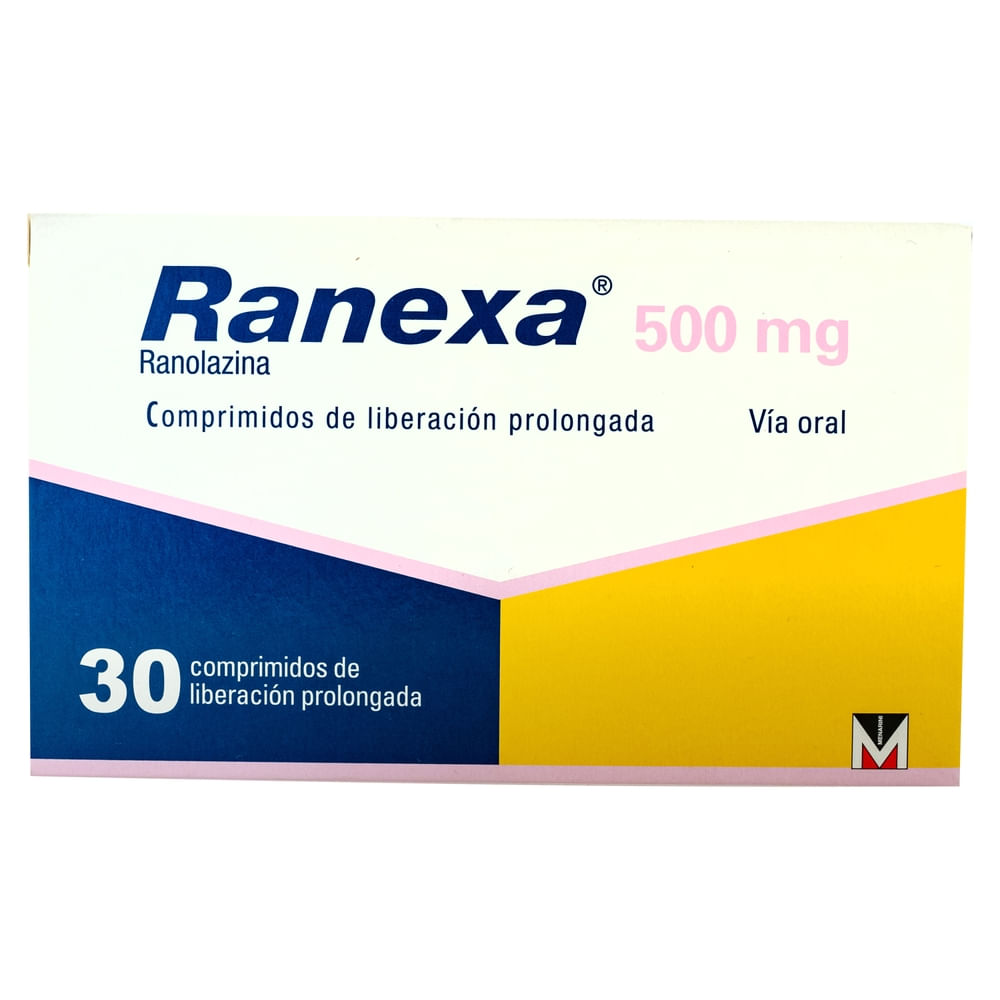 Comprar Ranexa Menarini 500 Mg X 30 Tabletas | Walmart Costa Rica ...