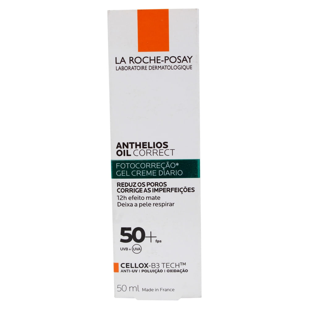 Protector Solar La Roche Posay Facial Anthelios Oil Correct SPF50 ...