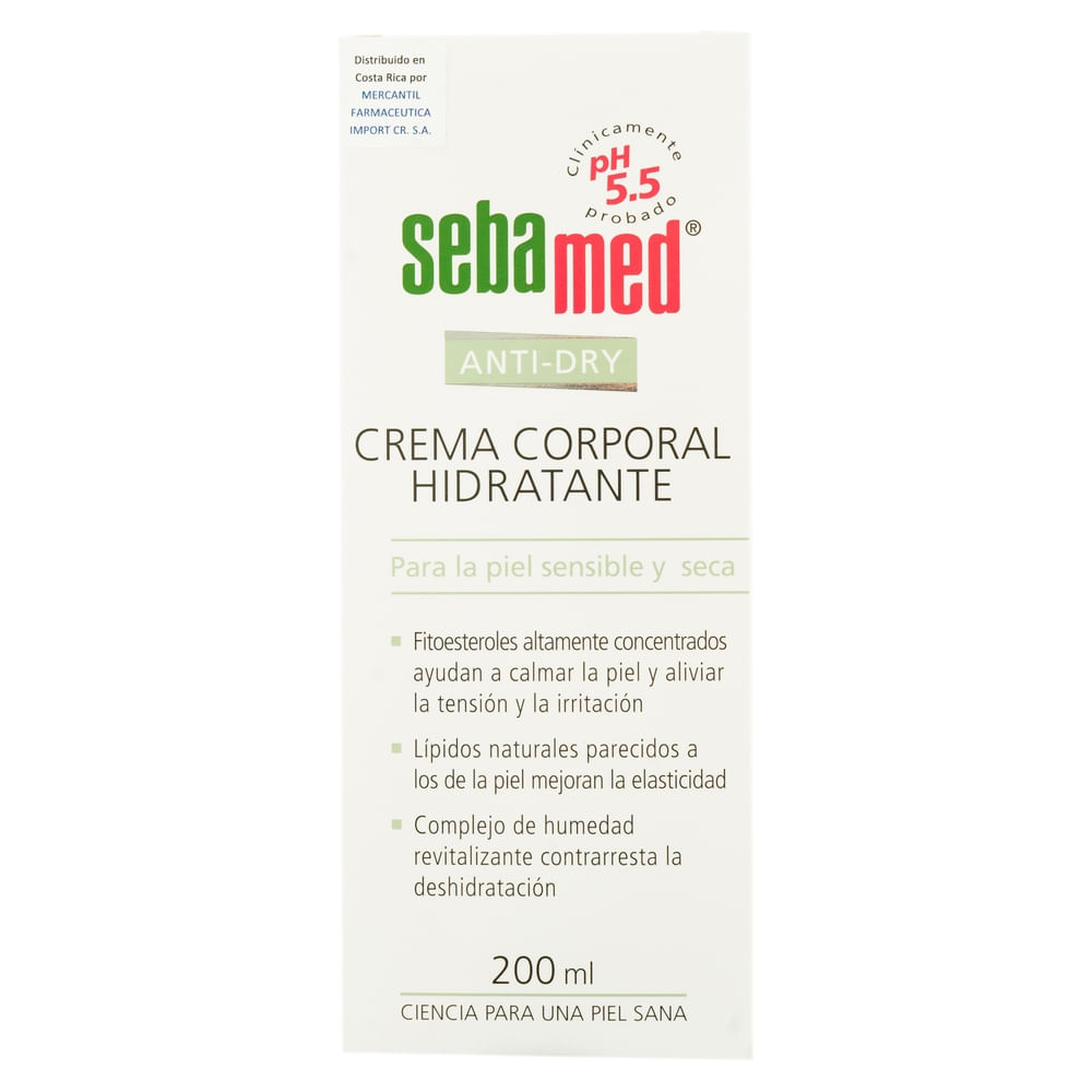 Comprar Crema Sebamed Anti Dry Corporal -200ml | Walmart Costa Rica ...