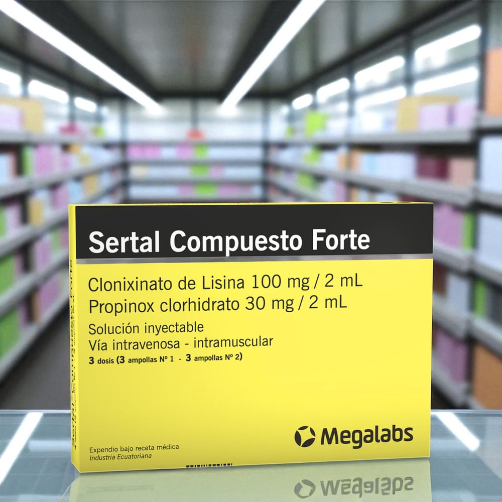 Comprar Sertal Compuesto Forte 2 ml, Precio indicado por unidad ...