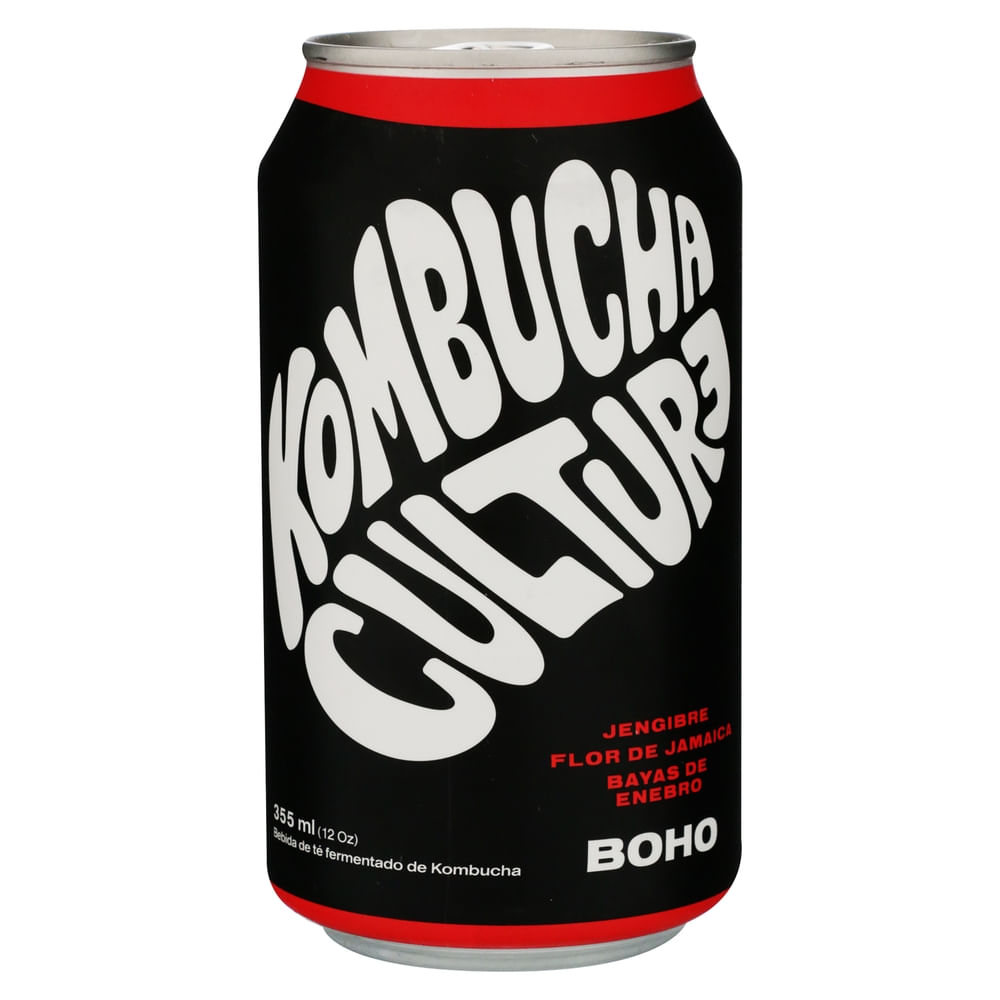 Comprar Bebida alcohólica Kombucha clásica boho en lata - 355 ml ...
