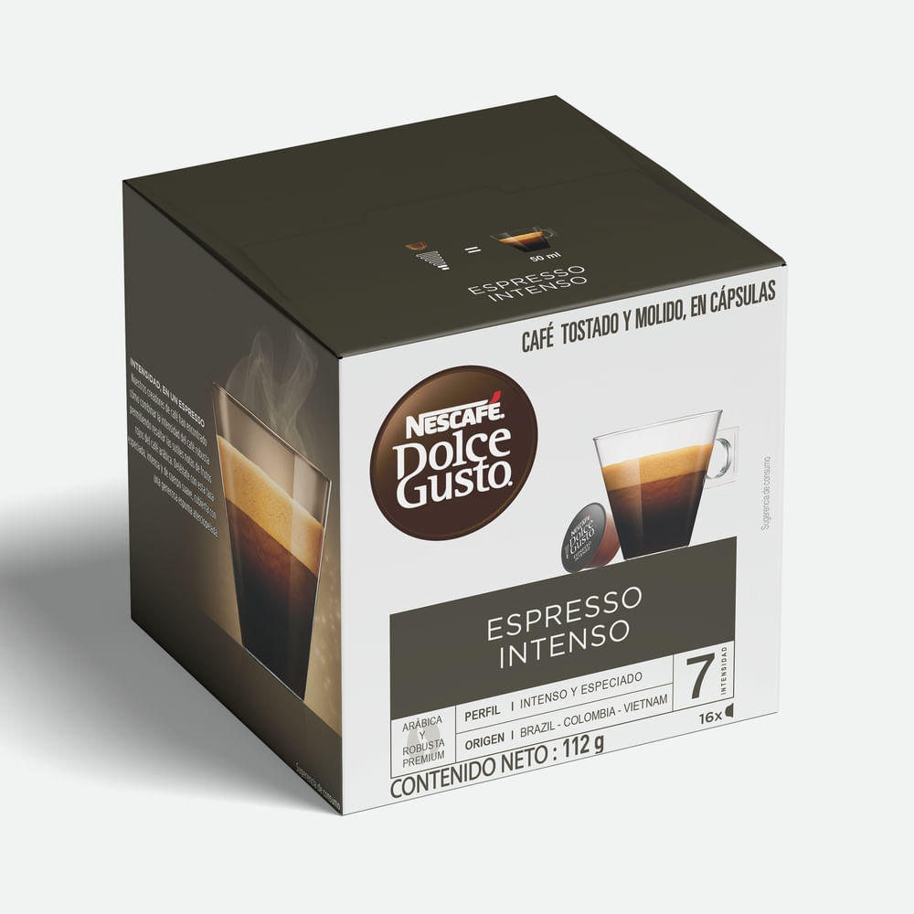 Comprar Café Nescafé Dolce Gusto Espresso Intenso Caja - 16 Cápsulas ...