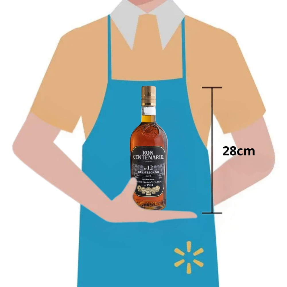 Comprar Ron Centenario Gran Legado 12 años - 750 ml | Walmart Costa ...