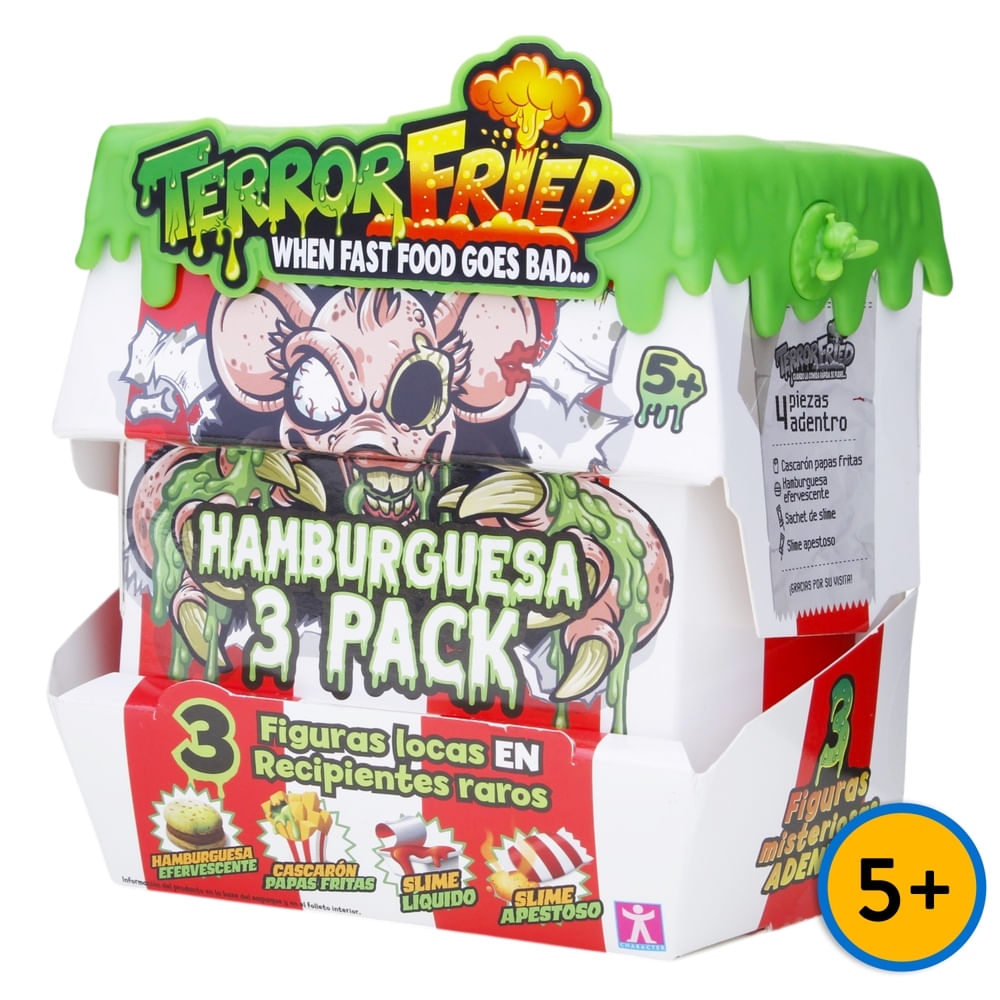 Terror Fried Caja Hamburguesa Fig. X3 - Maxi Palí | Costa Rica