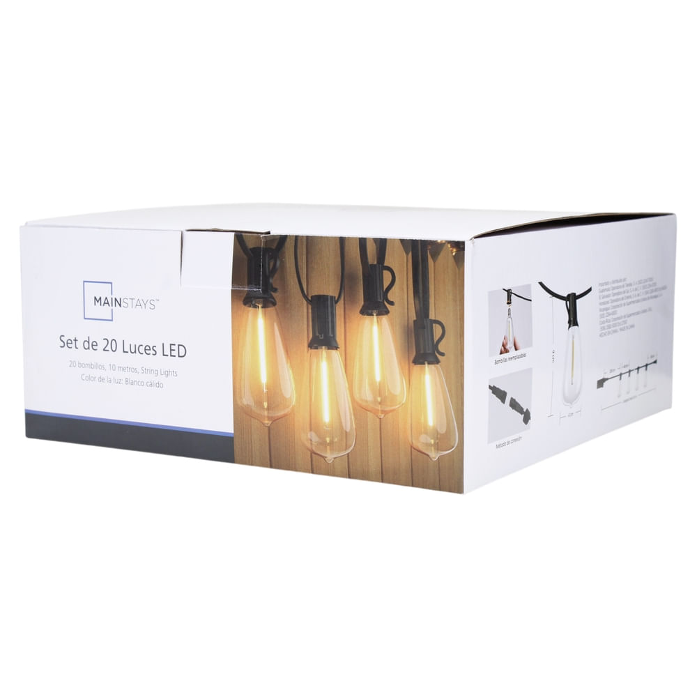 Ms Set De Luces 10 Metros - Walmart | Costa Rica