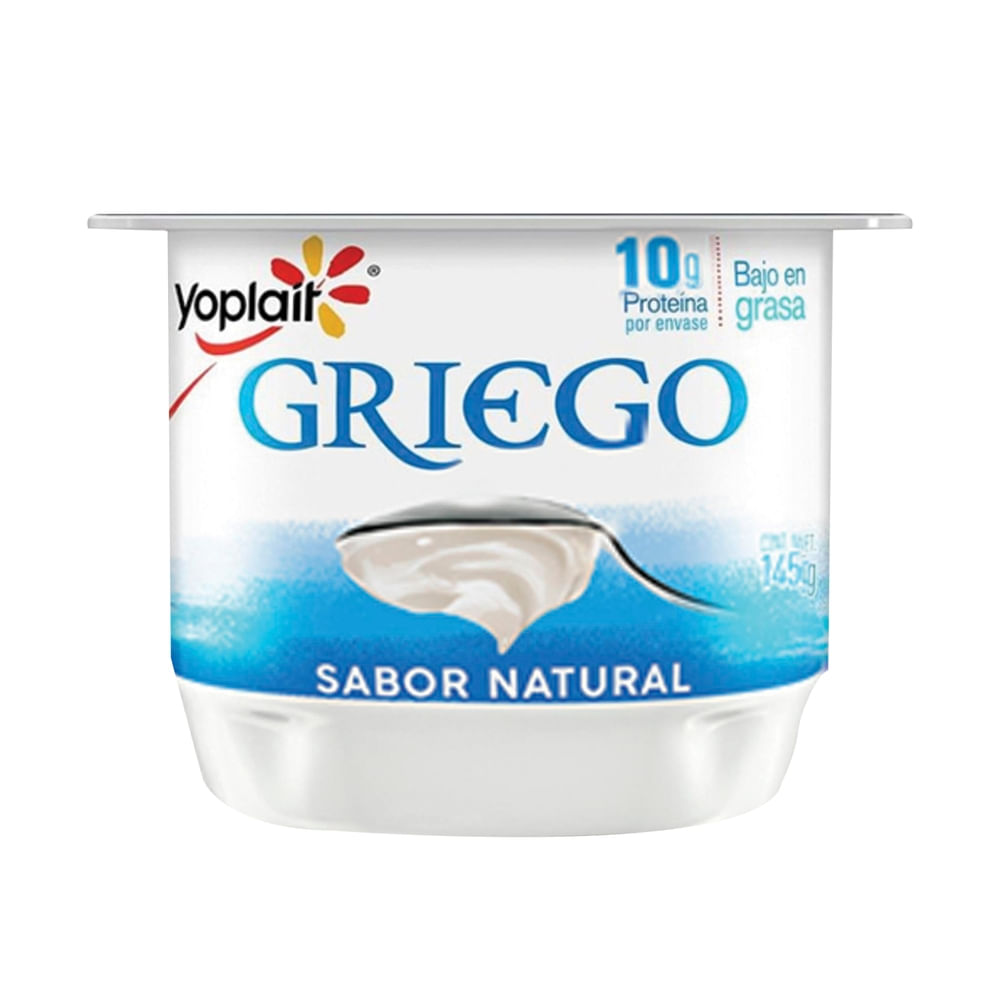 Comprar Yogurt Yoplait griego natural Bajo En Grasa - 145 g | Walmart ...