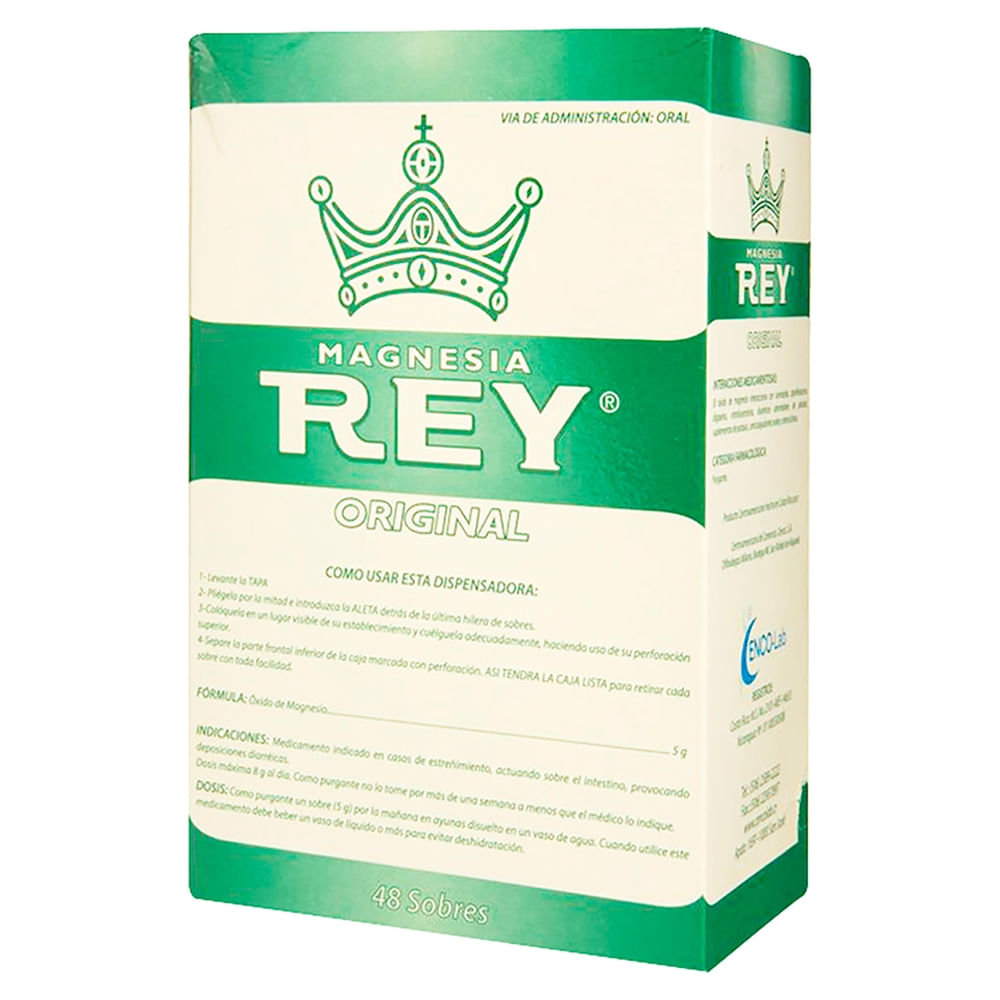 Comprar Laxante Magnesia Rey, Precio indicado por unidad | Walmart ...