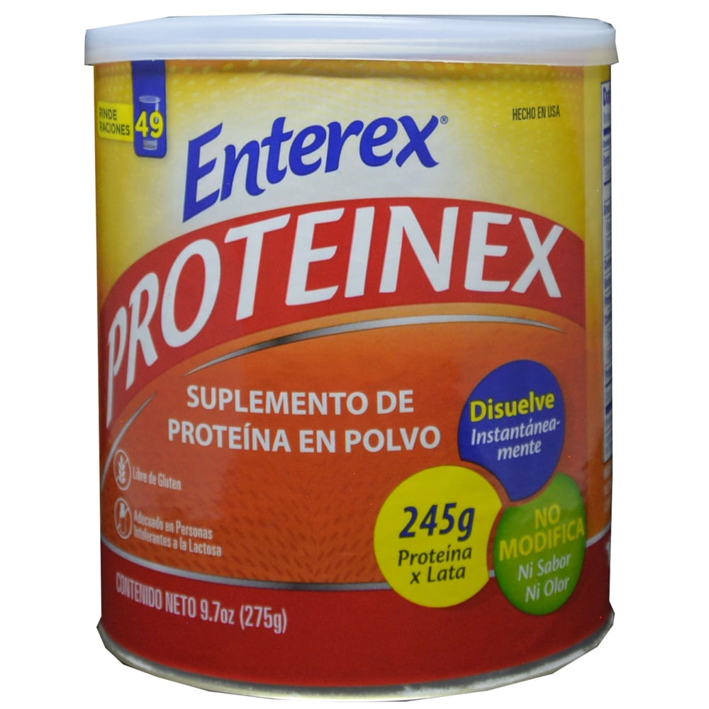 Comprar Enterex Proteinex Polvo - 275 g | Walmart Costa Rica - Walmart ...