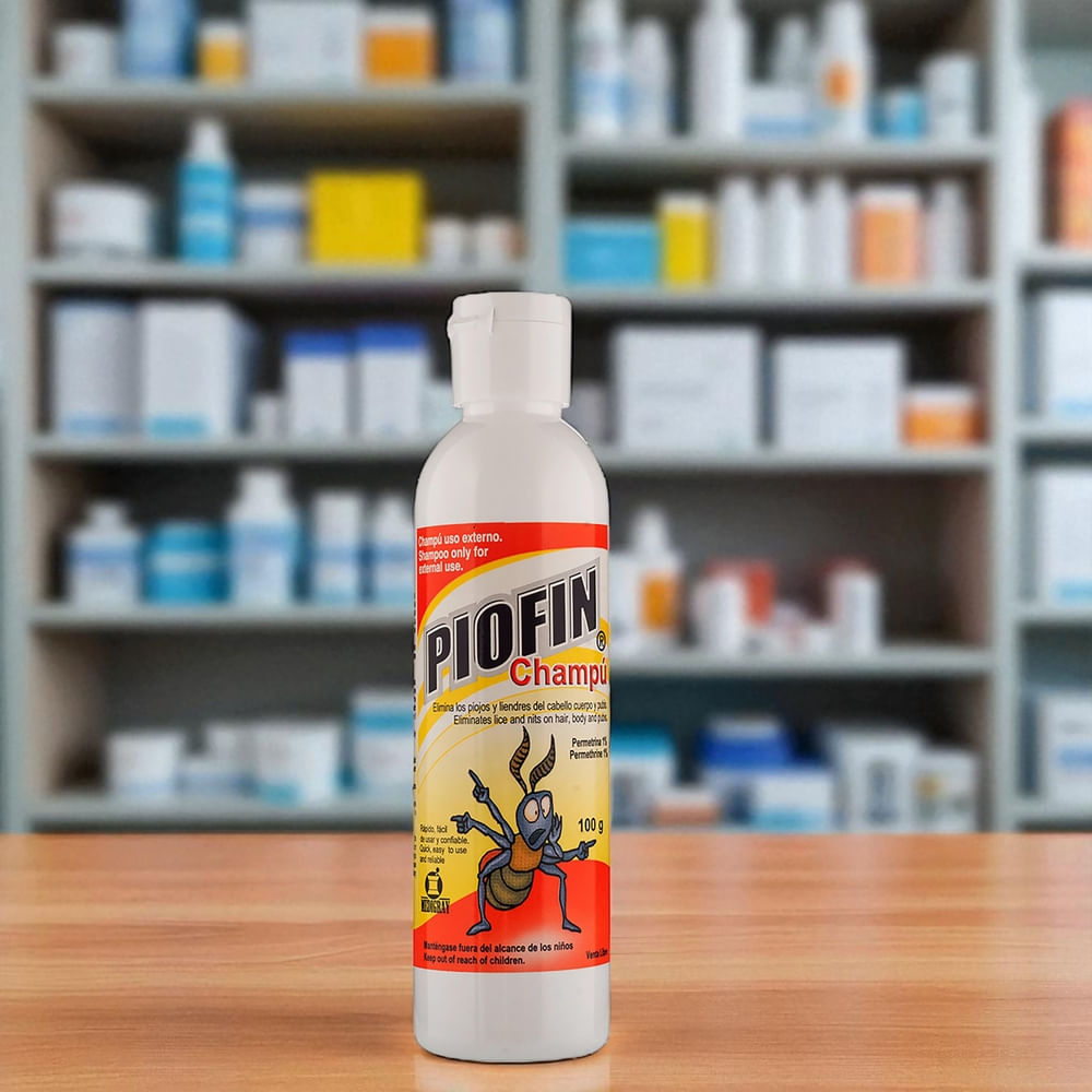 Comprar Champú Piofin medicado elimina piojos y liendres - 100 g ...
