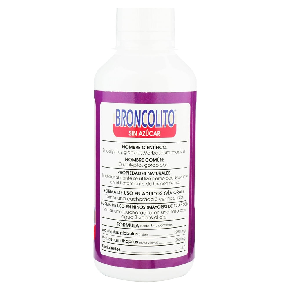 Comprar Jarabe La fuente Broncolito Sin Azúcar - 250ml | Walmart Costa ...