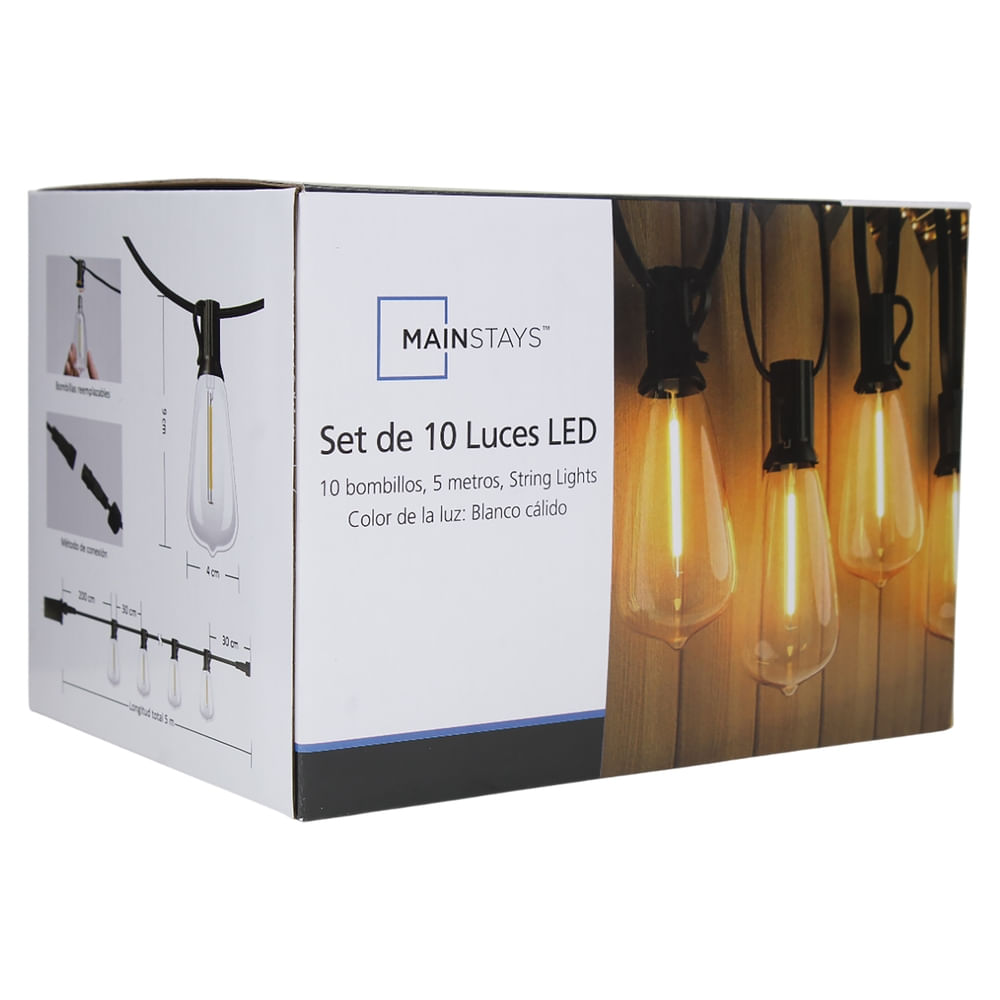 Ms Set De Luces 5 Metros - Walmart | Costa Rica