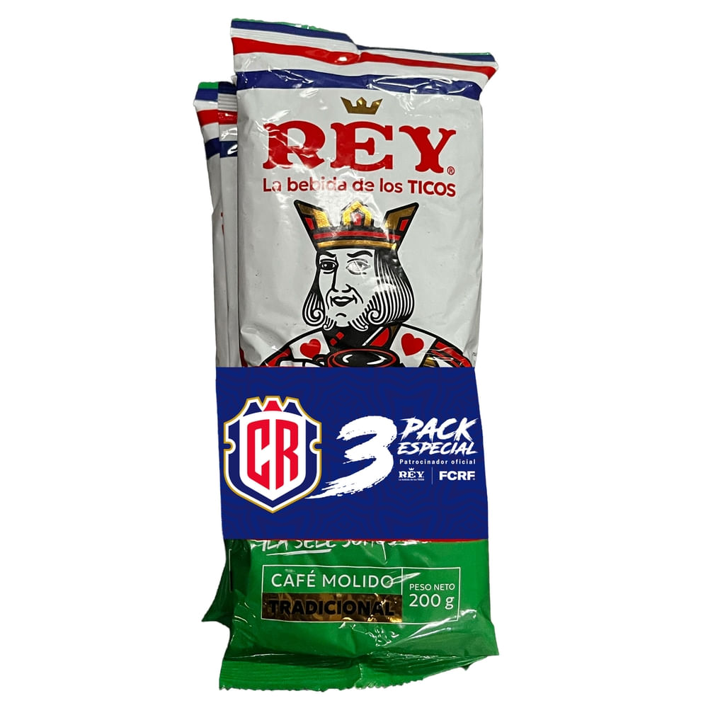 Cafe Rey Verde 3 pack 600gr - Walmart | Costa Rica