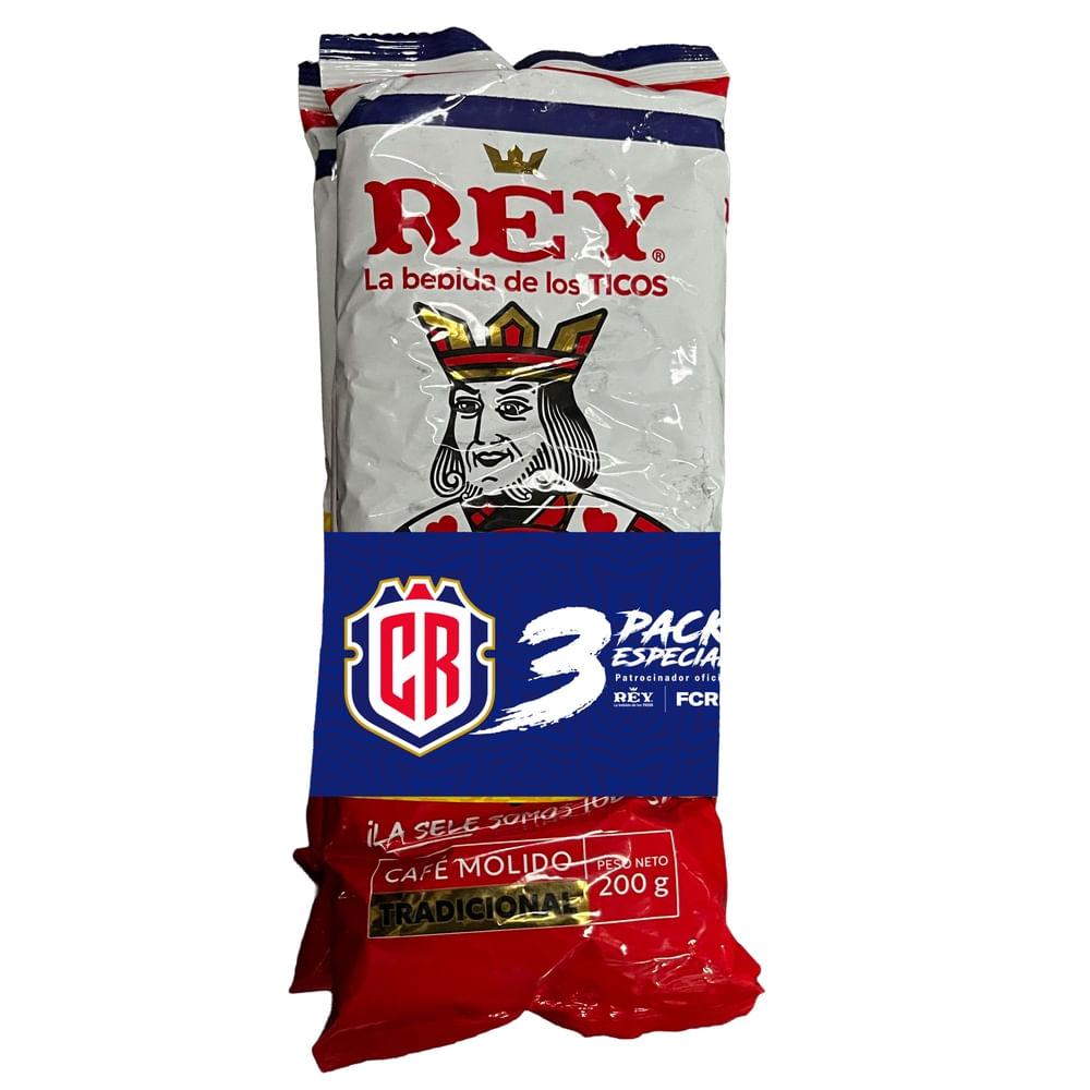 Cafe Rey Rojo 3 pack 600gr - Walmart | Compra en línea