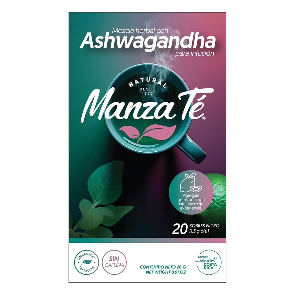 Te Ashwagandha Manzate 20g - Walmart | Costa Rica