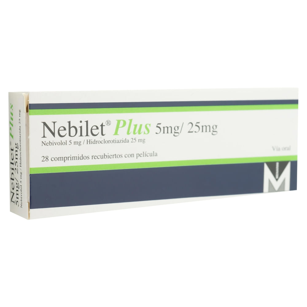 Comprar Nebilet Plus Menarini 5/25 Mg X 28 Comprimidos | Walmart Costa ...