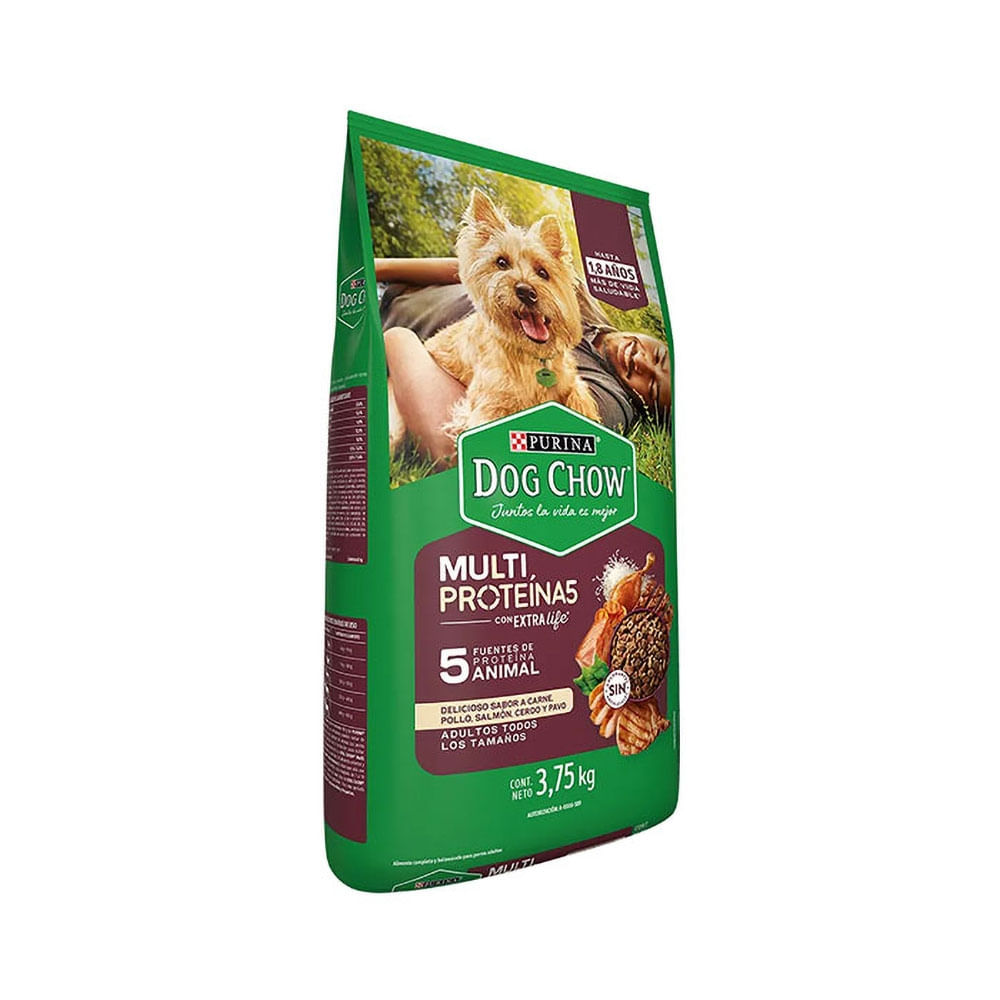 Alimento para perro Purina Dog Chow Multiproteína todos los tamaños - 3 ...
