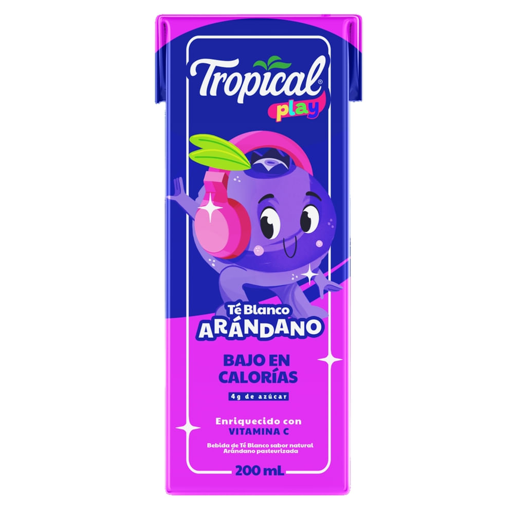 Comprar Té Frío Tropical Arándano Play Blanco - 200ml | Walmart Costa ...
