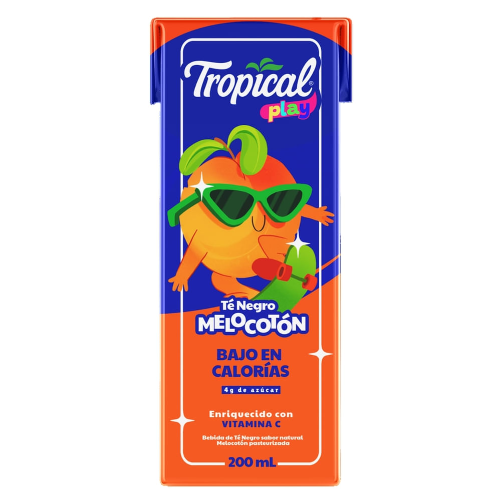 Comprar Té Frío Tropical Melocotón Play Negro - 200ml | Walmart Costa ...