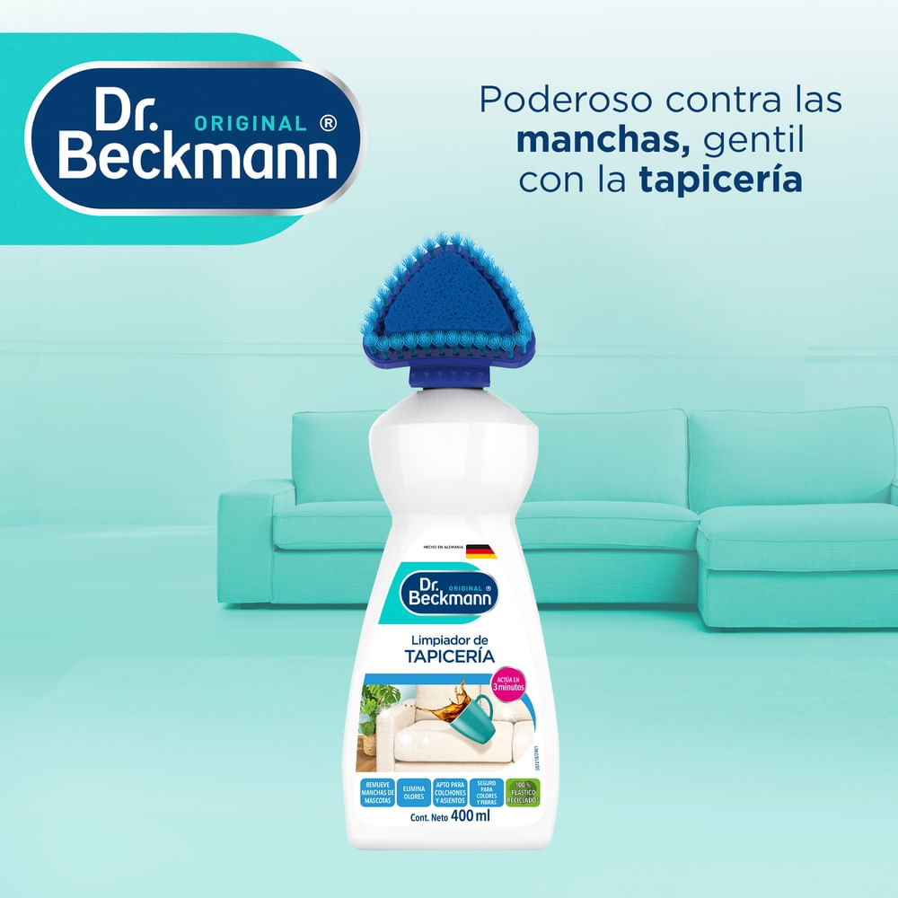 Comprar Limpiador Dr. Beckmann Tapicería Con Cepillo - 400 ml | Walmart ...