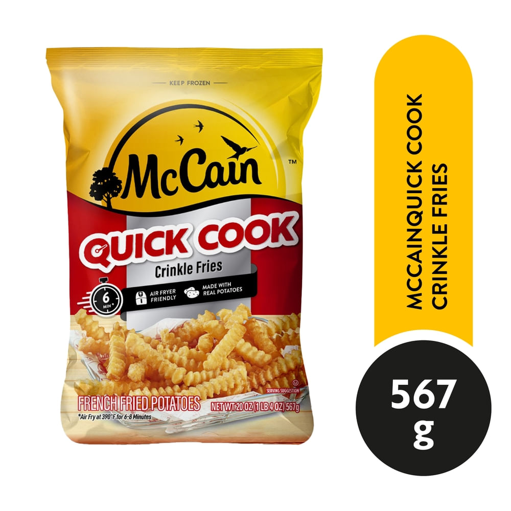 Comprar Papas Fritas McCain Quick Cook Corte Ondulado - 567 g | Walmart ...