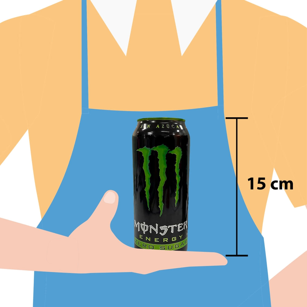 Bebida Monster Green Zero 473 Ml - Walmart | Costa Rica