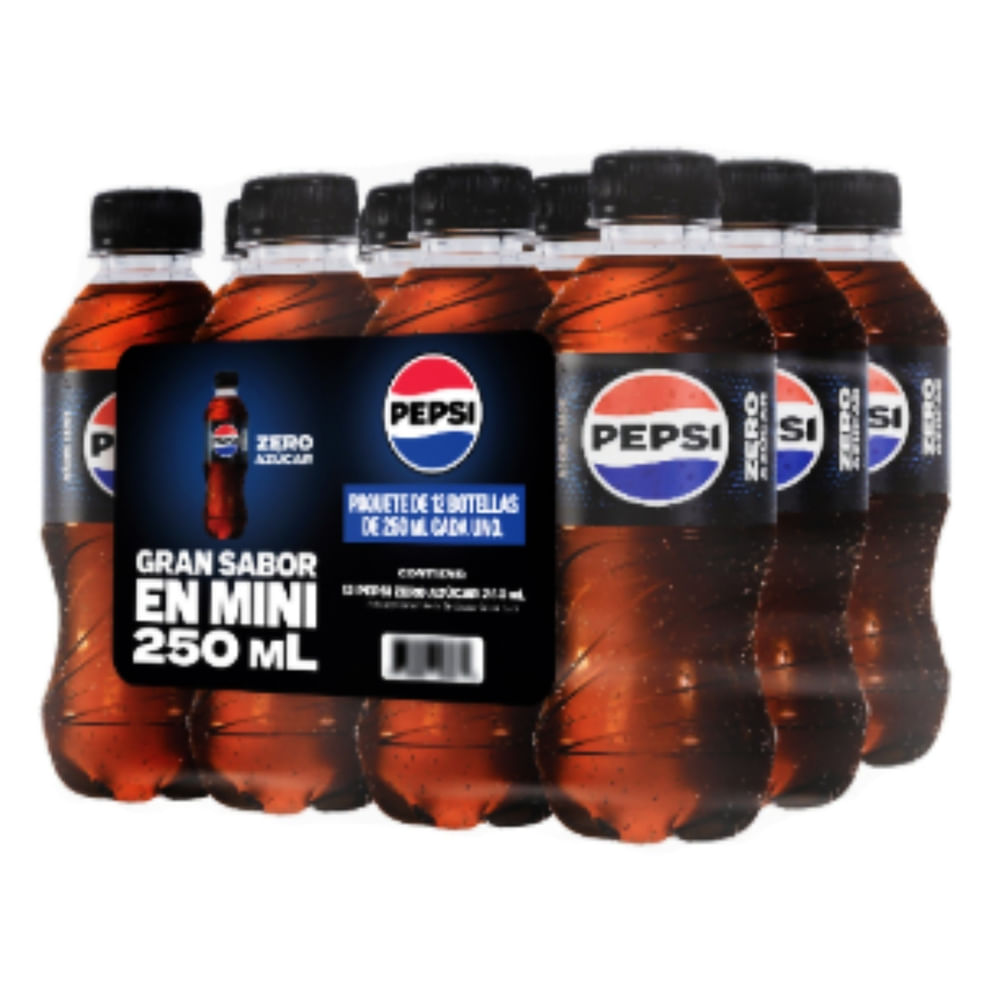 Comprar Pepsi Zero 250ml Pet 12pk 3000g | Walmart Costa Rica - Maxipalí ...